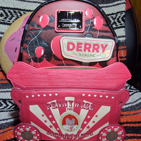 Loungefly | Bags | Loungefly It 2 Pennywise Light Up Mini Backpack New ...